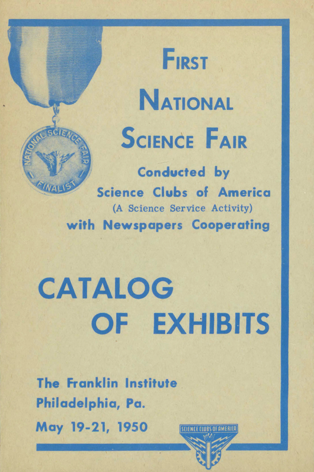 1950: National Science Fair begins - Society for Science Centennial Project